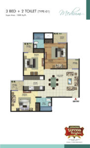 Amrapali Verona Heights Flat For Sale in Noida Extension